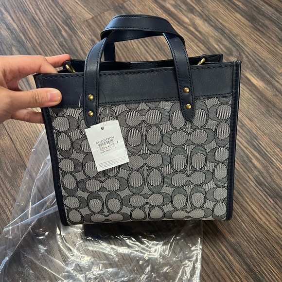 Coach | Bags | Field Tote 22 In Signature Jacquard | Poshmark